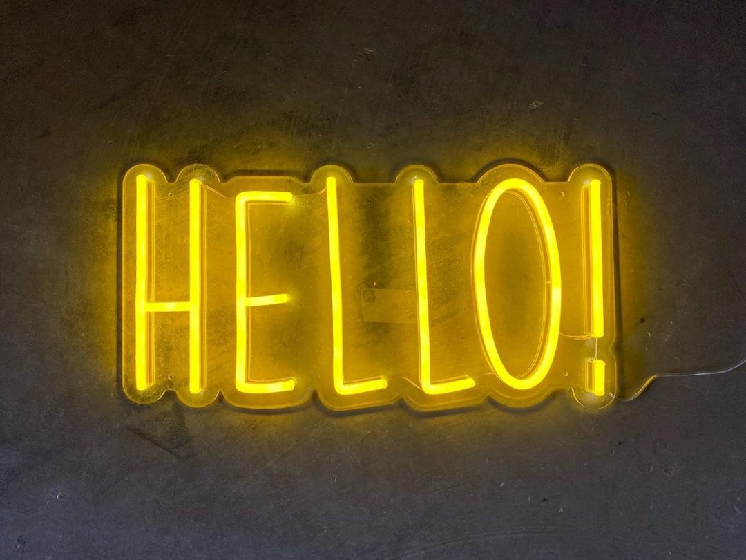 Custom Neon Sign | Neon Sign | Aesthetic Custom Neon Signs | Led Neon ...
