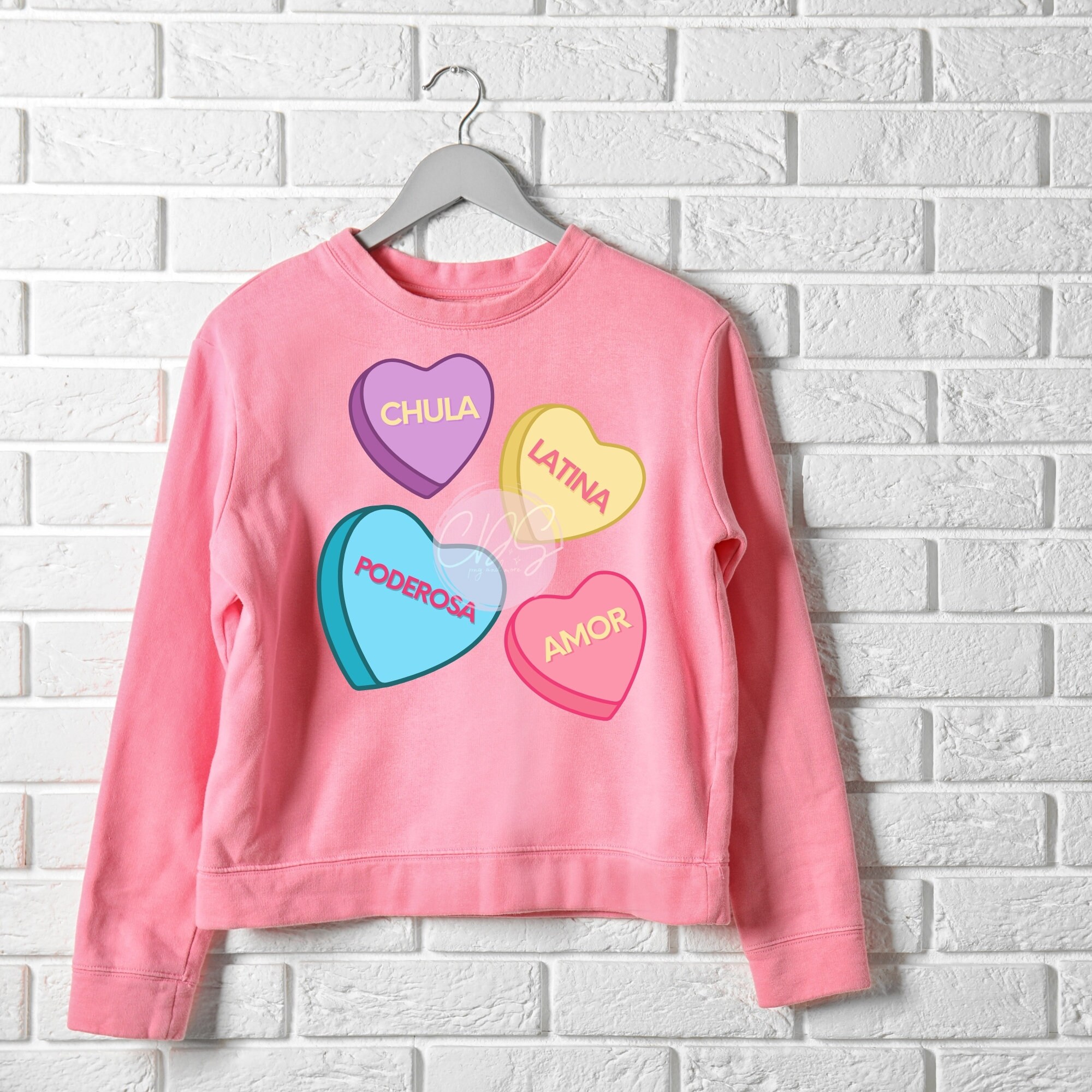 Spanish Candy Hearts PNG Only Valentine Day Png Chula Png Poderosa Png ...