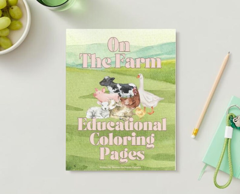 Educational Farm Coloring Pages, Printable Coloring Pages, Advanced ...