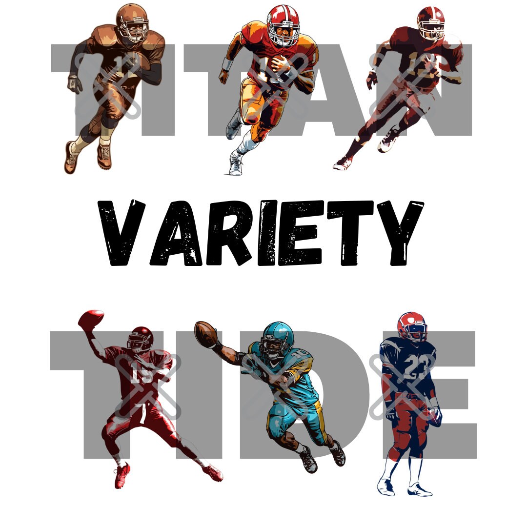 Football Clipart 20 Pack Bundle - Etsy