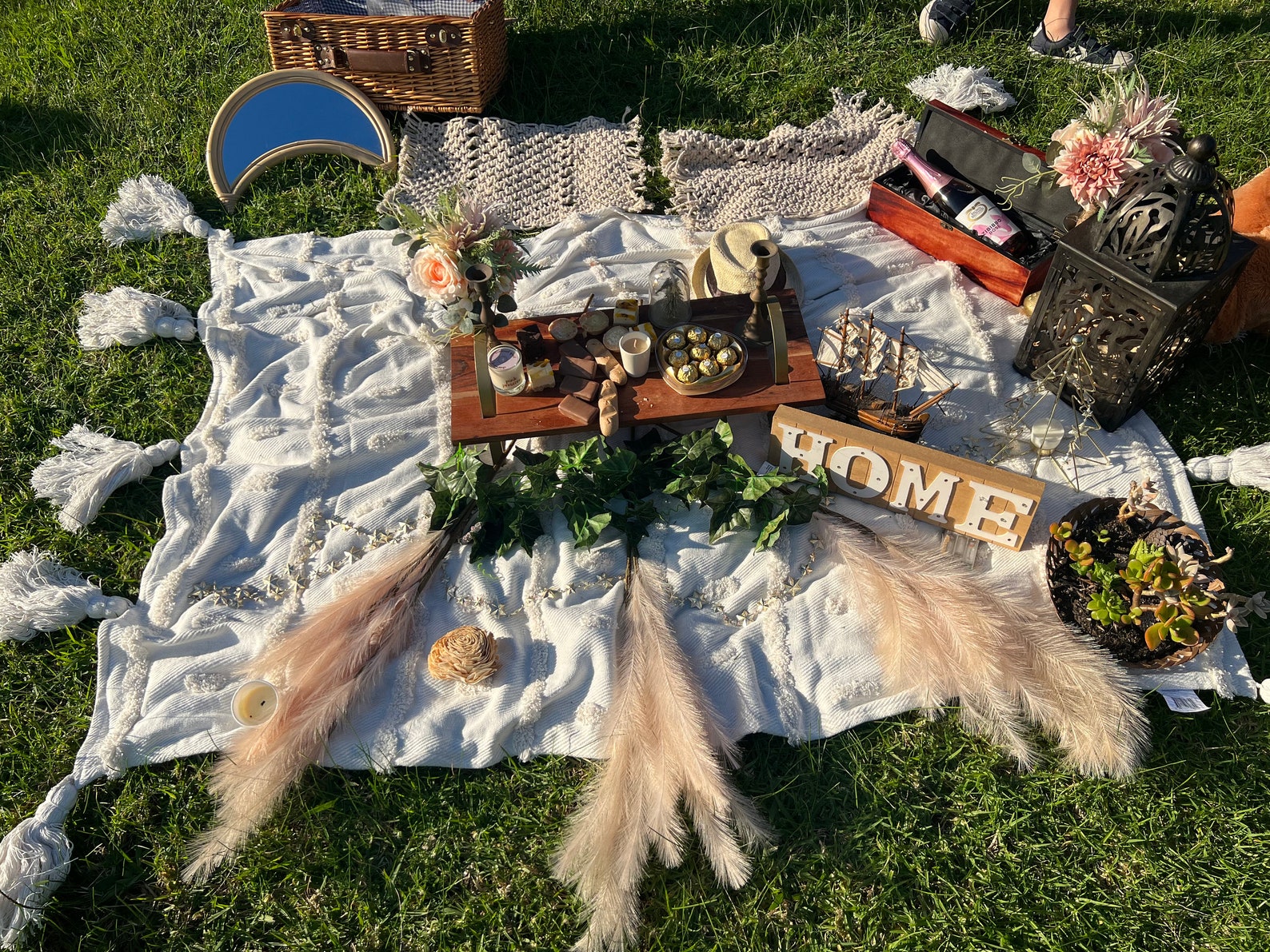 Luxury Boho Picnic Setup for Hire 3 Hr - Etsy