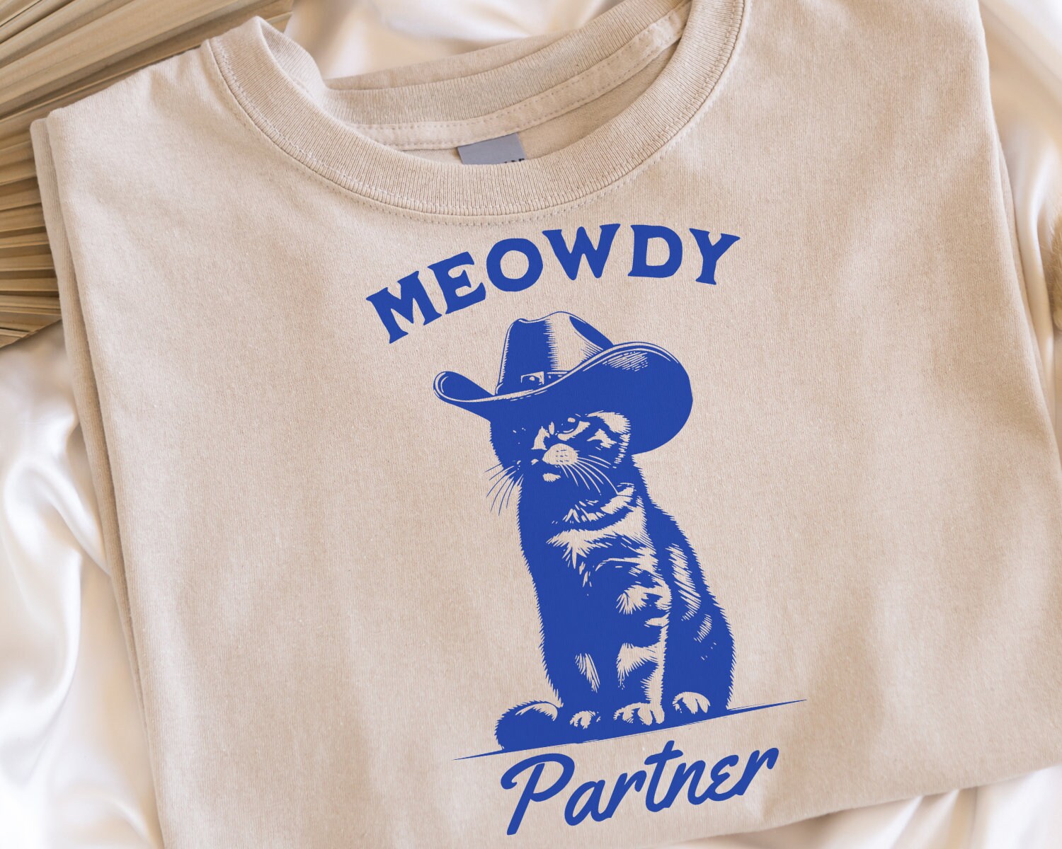 Meowdy Partner PNG SVG Sublimation Design Download, Funny Retro Vintage ...