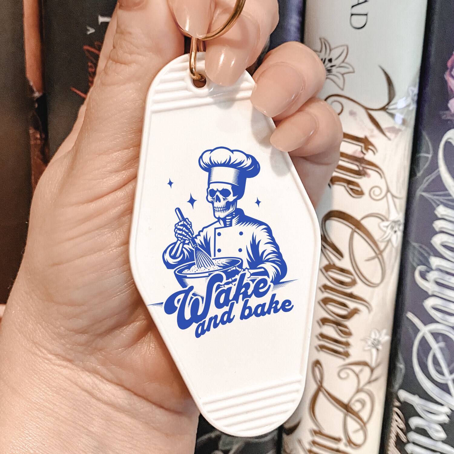 Wake and Bake, SVG PNG File, Trendy Vintage Skeleton Funny Baking Retro ...