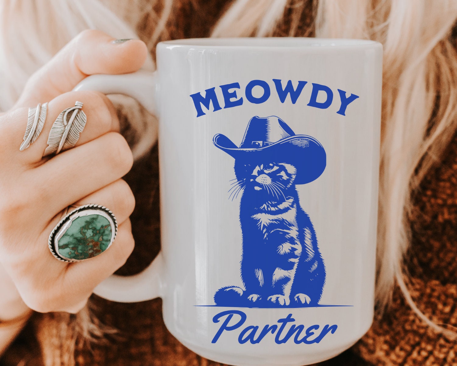 Meowdy Partner PNG SVG Sublimation Design Download, Funny Retro Vintage ...