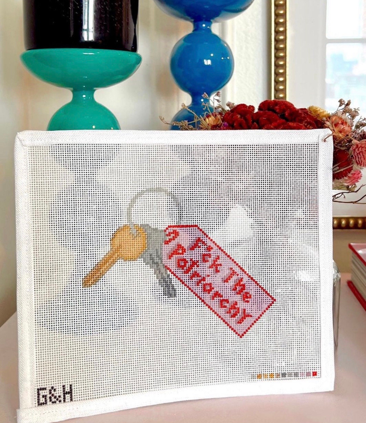 All Too Well Keys Needlepoint Canvas - Etsy