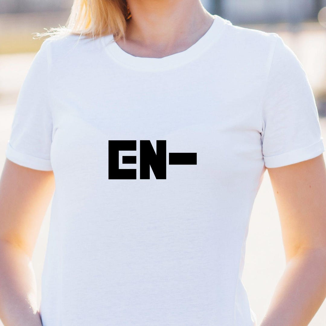 Kpop Enhypen T-shirt, Stan Fan Merch for Engenes, Comfortable Korean ...