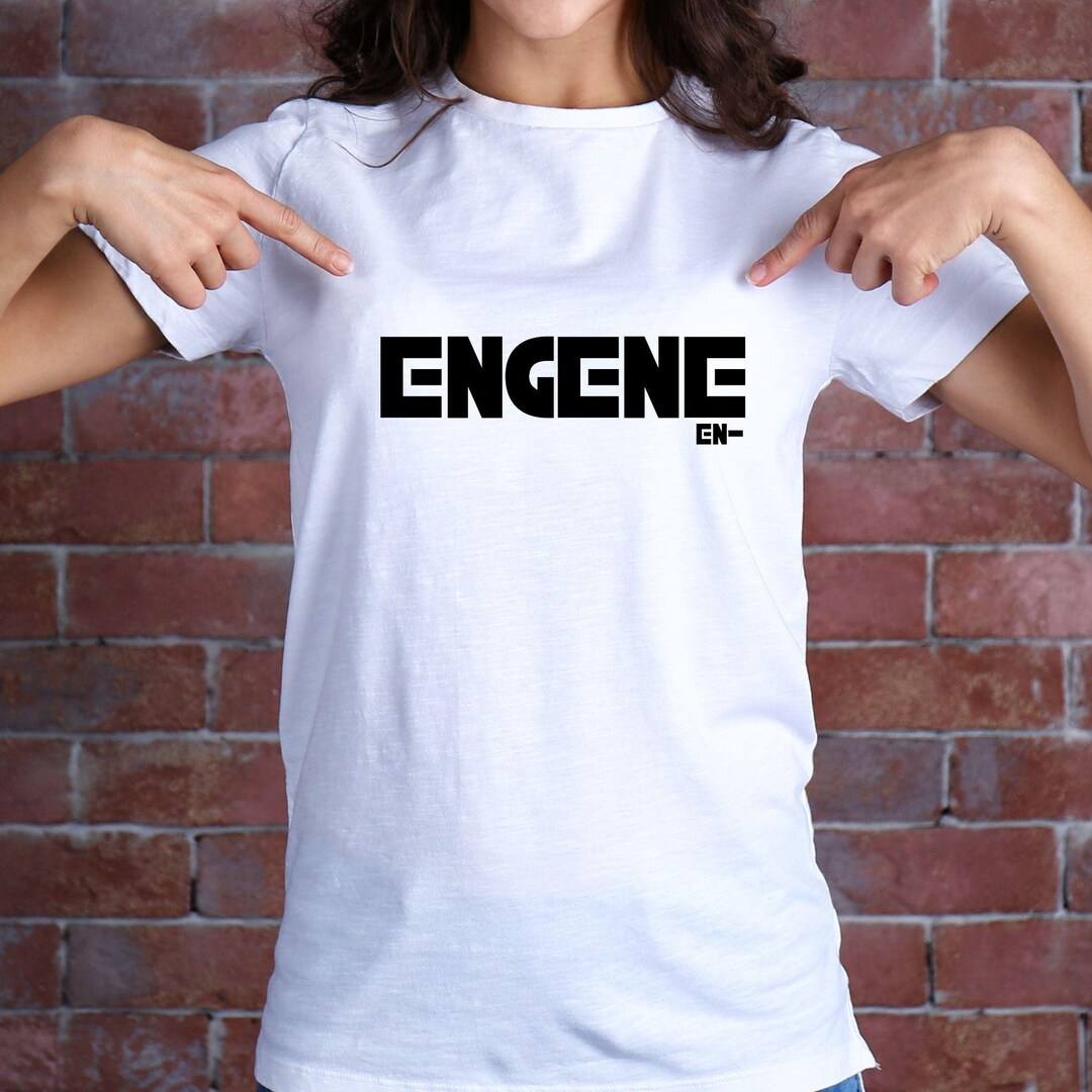 Enhypen Engene Logo Tshirt, K-pop Fan Merch, Enhypen Engene Tee, Kpop ...