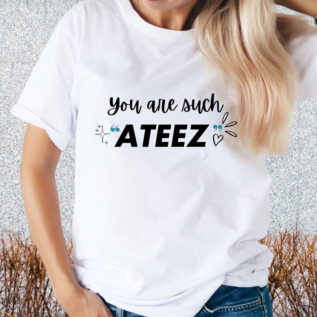 K-pop ATEEZ “ATINY” T-shirt, Fan Merch, Kpop Love, Stan Fan Merch for ...