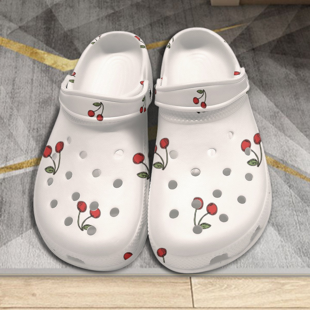 Flat Shoes With Cherries