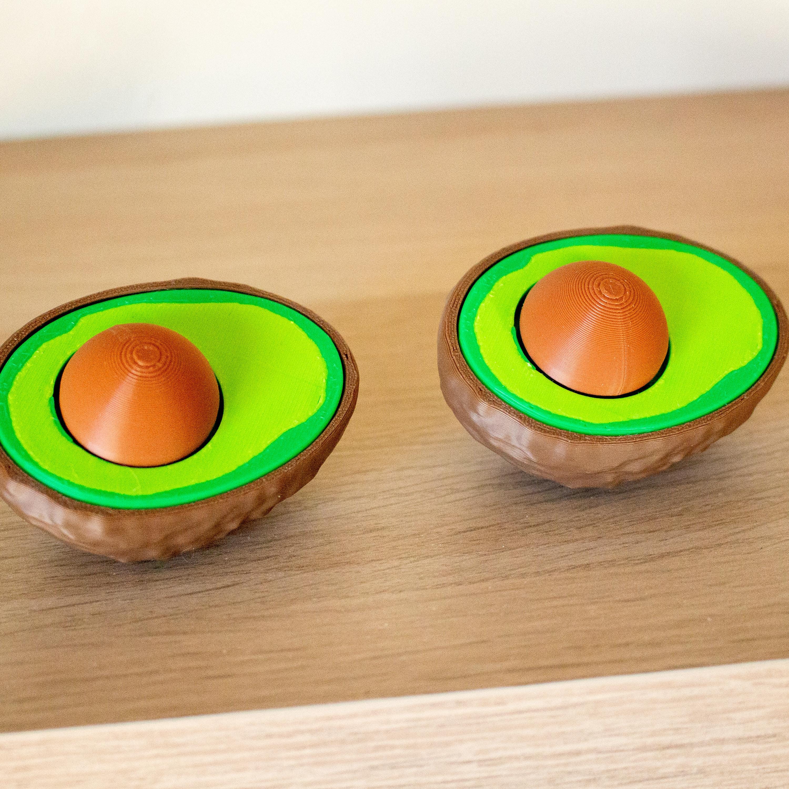 Clicky Avacado 3D Printed Fidget - Etsy