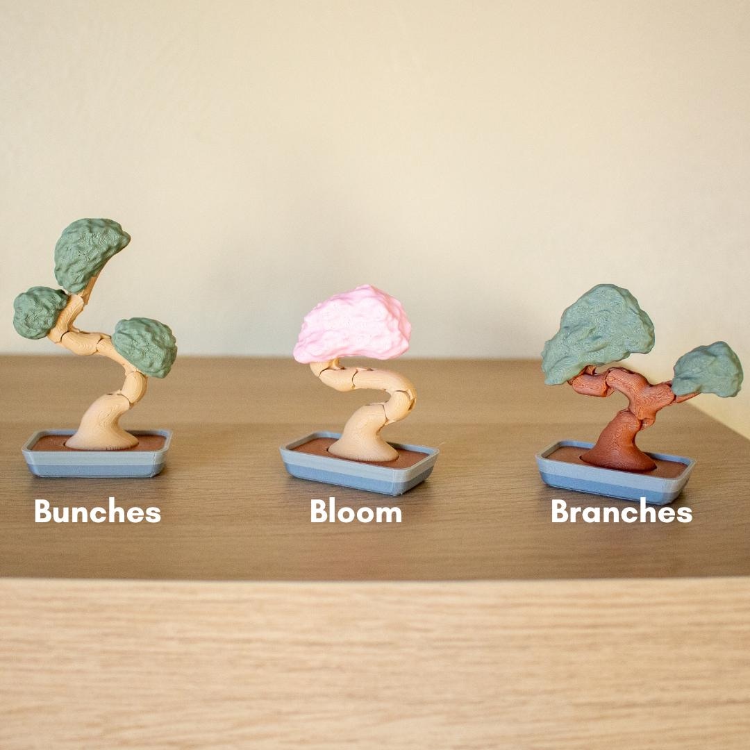 Bendy Bonsai 3D Printed Fidgets - Etsy