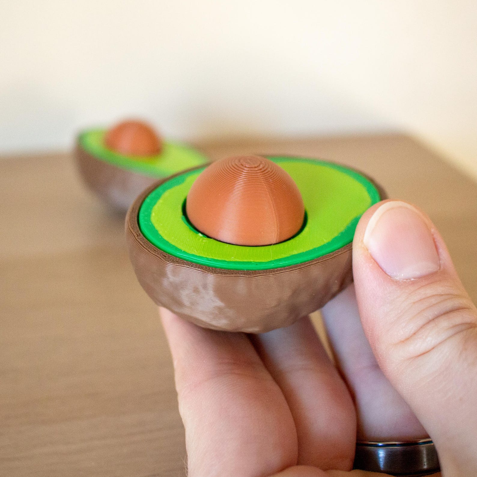 Clicky Avacado 3D Printed Fidget - Etsy