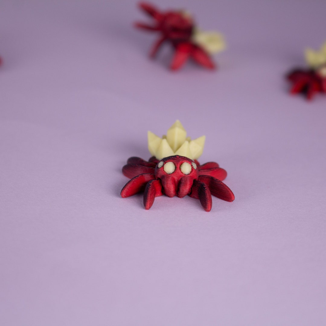 Crystal Spider 3D Printed - Fully Articulated & Adorable - Etsy