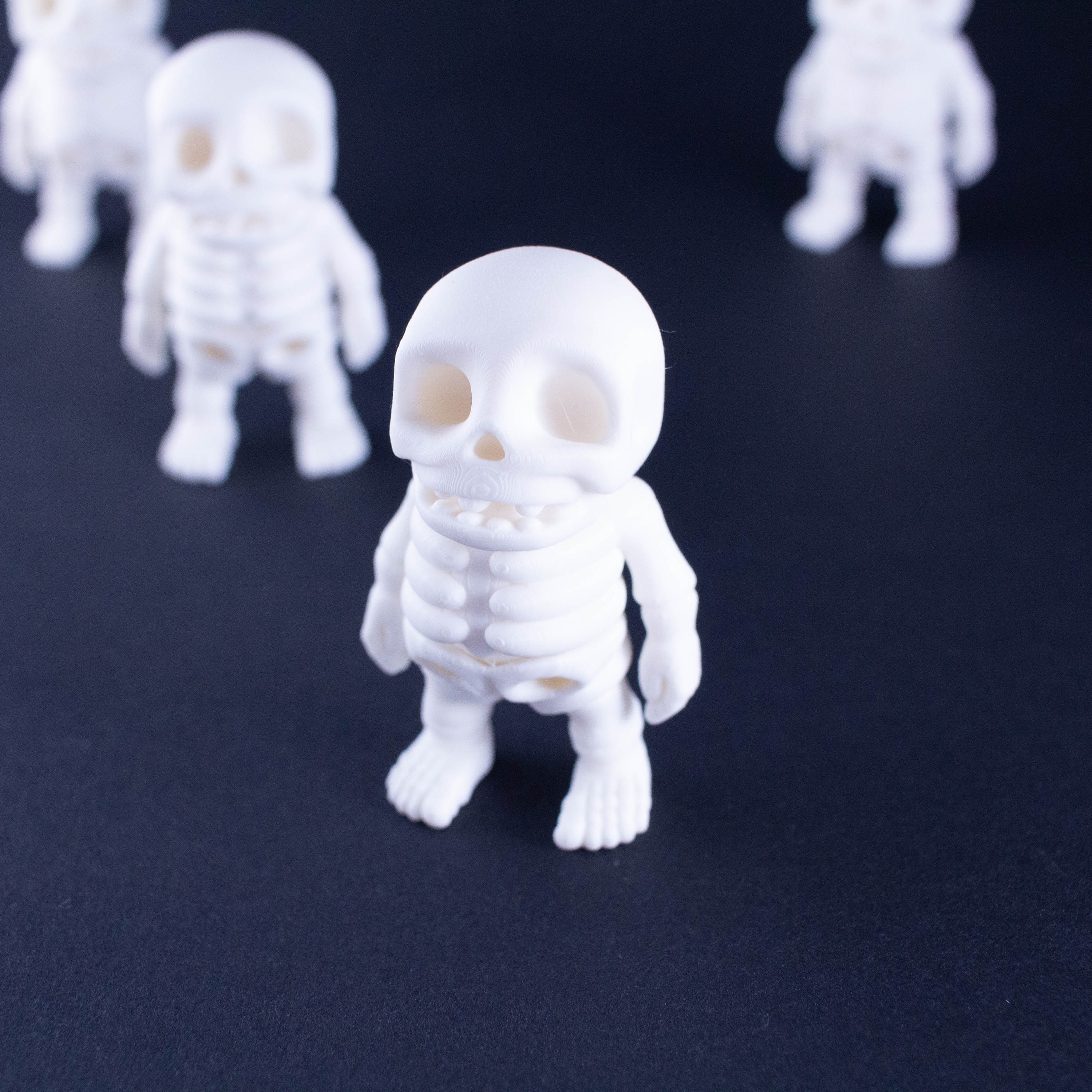 Tiny Articulated Skeleton, 3D Printed, Designed by ZOU3D - Etsy