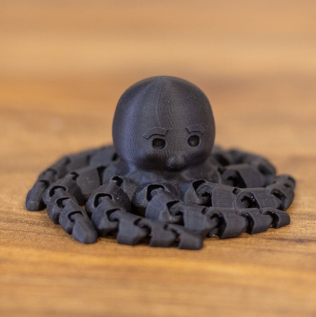 Articulated Octopus, 3D Printed, Multiple Colors Available! - Etsy