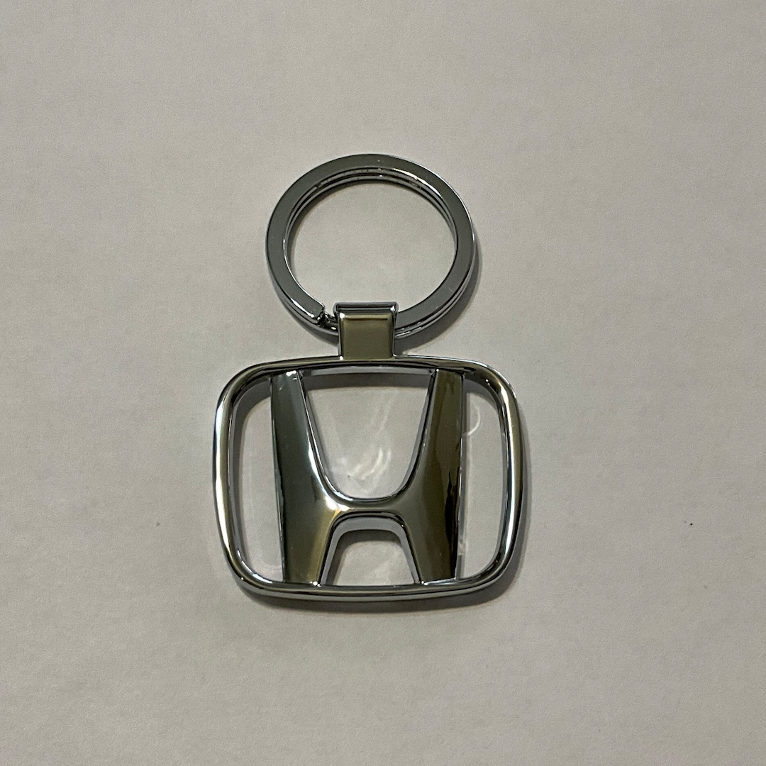 Honda Keychain Silver - Etsy