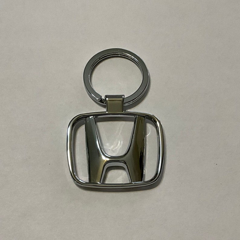 Honda Keychain Silver - Etsy