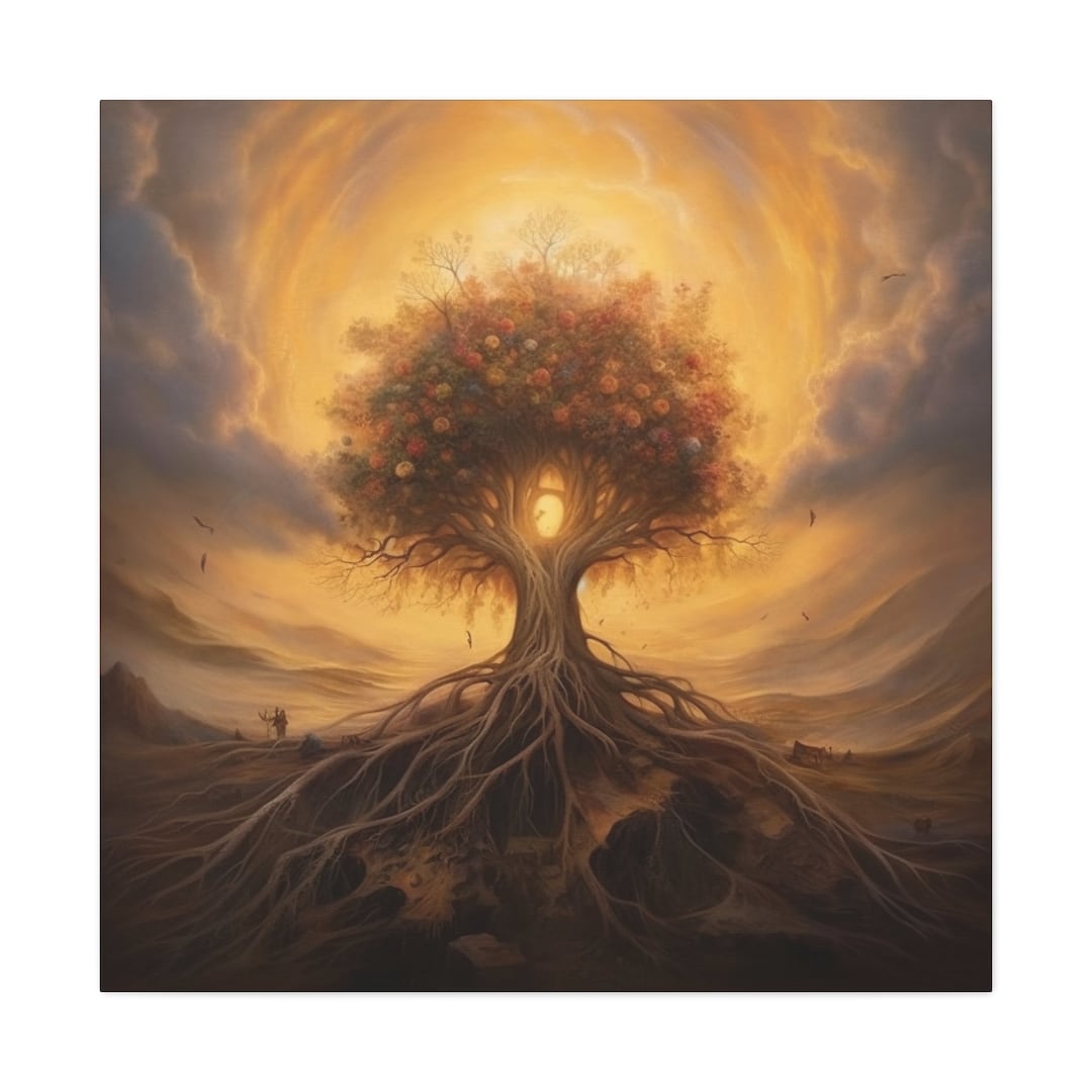 Transformative Resilience Tree Canvas Gallery Wrap - Etsy