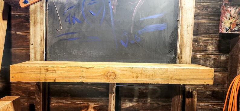 Solid Wood Beam, Floating Shelves, Fireplace Mantel, DIY, Butcher Block ...