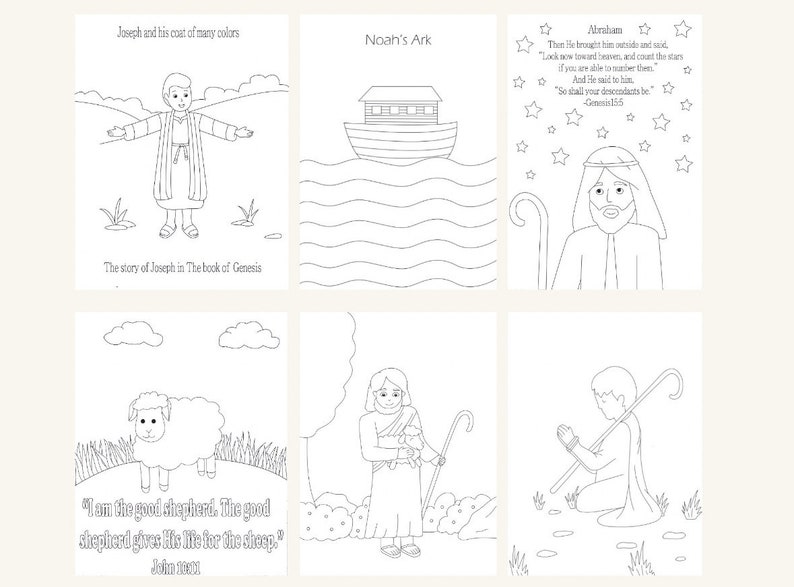 12 Biblical Printable Bible Verse Coloring Pages, Adult, and Kids ...