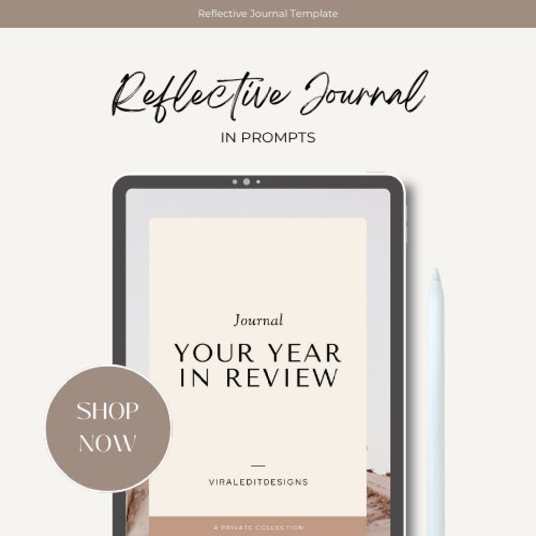 Journal for Reflective Writing 2023 in Review With Monthly & Yearly ...