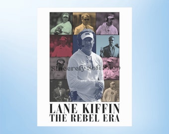 Matt Corral & Lane Kiffin Signed Photo 8X10 Rp Autographed Picture Ole ...