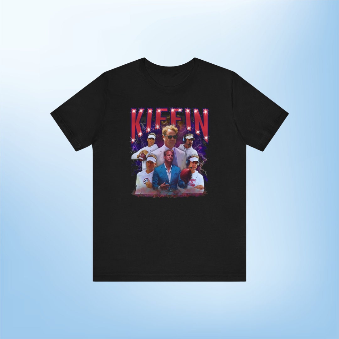 Lane Kiffin Rebels 90s Bootleg T Shirt - Etsy