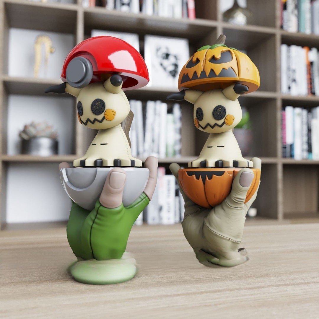 Mimikyu Halloween in Pokeball Capsule - Etsy