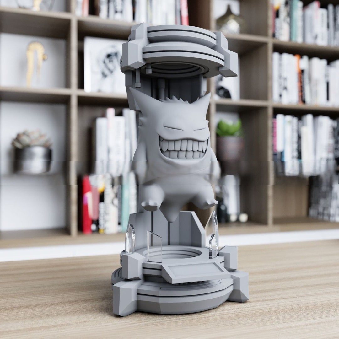 Gengar and Gastly in Laboratory Containment Capsule - Etsy