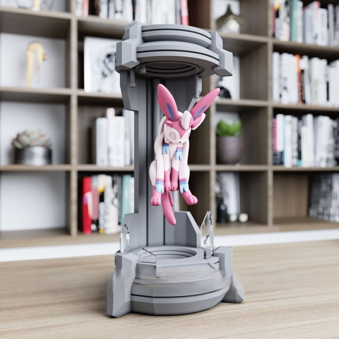 Sylveon, Umbreon, Vaporeon, Espeon in Laboratory Containment Capsule ...