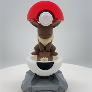 Pikachu, Eevee and Mew in Pokeball Capsule - Etsy