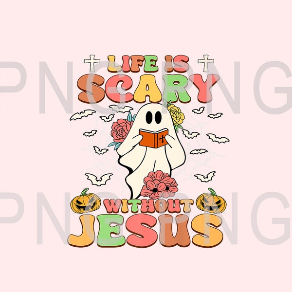 Life is Scary Without Jesus Svg - Etsy