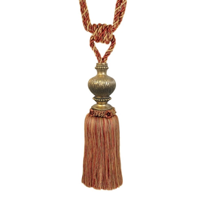 Florentine Largetassel Curtain Tiebacks, Embrace X 2 - Etsy