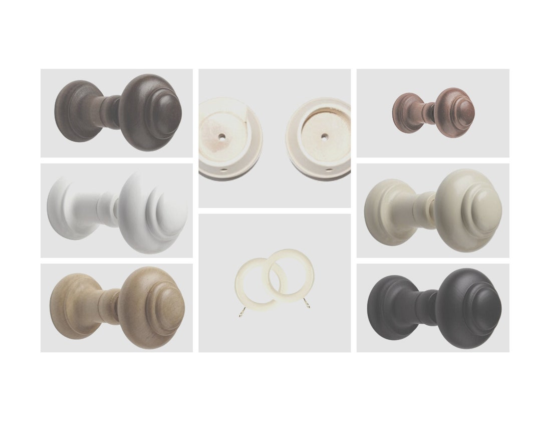 Woodline Wood Curtain Holdback Embrace - Etsy