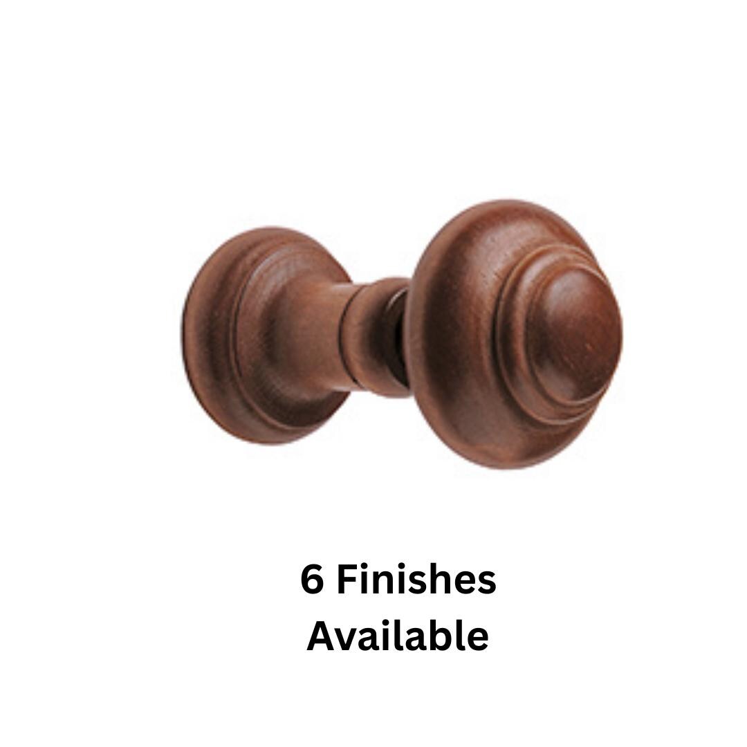 Woodline Wood Curtain Holdback Embrace - Etsy