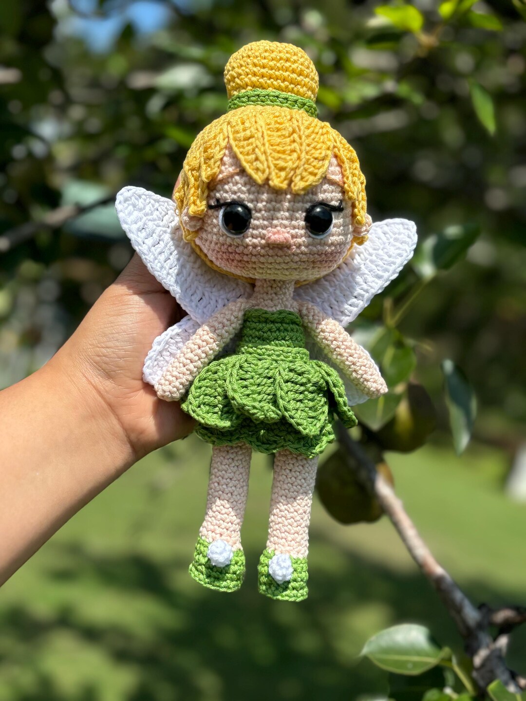 Crochet Tinker Bell Amigurumi - Etsy