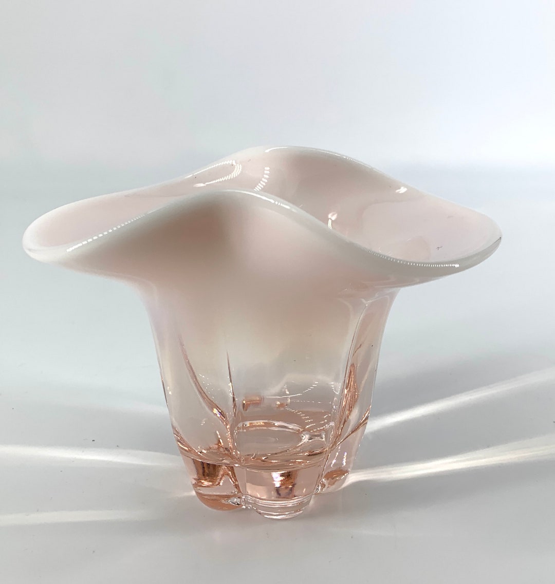 Duncan Miller Canterbury Pink Opalescent Circa 1960's No Chips Cracks ...