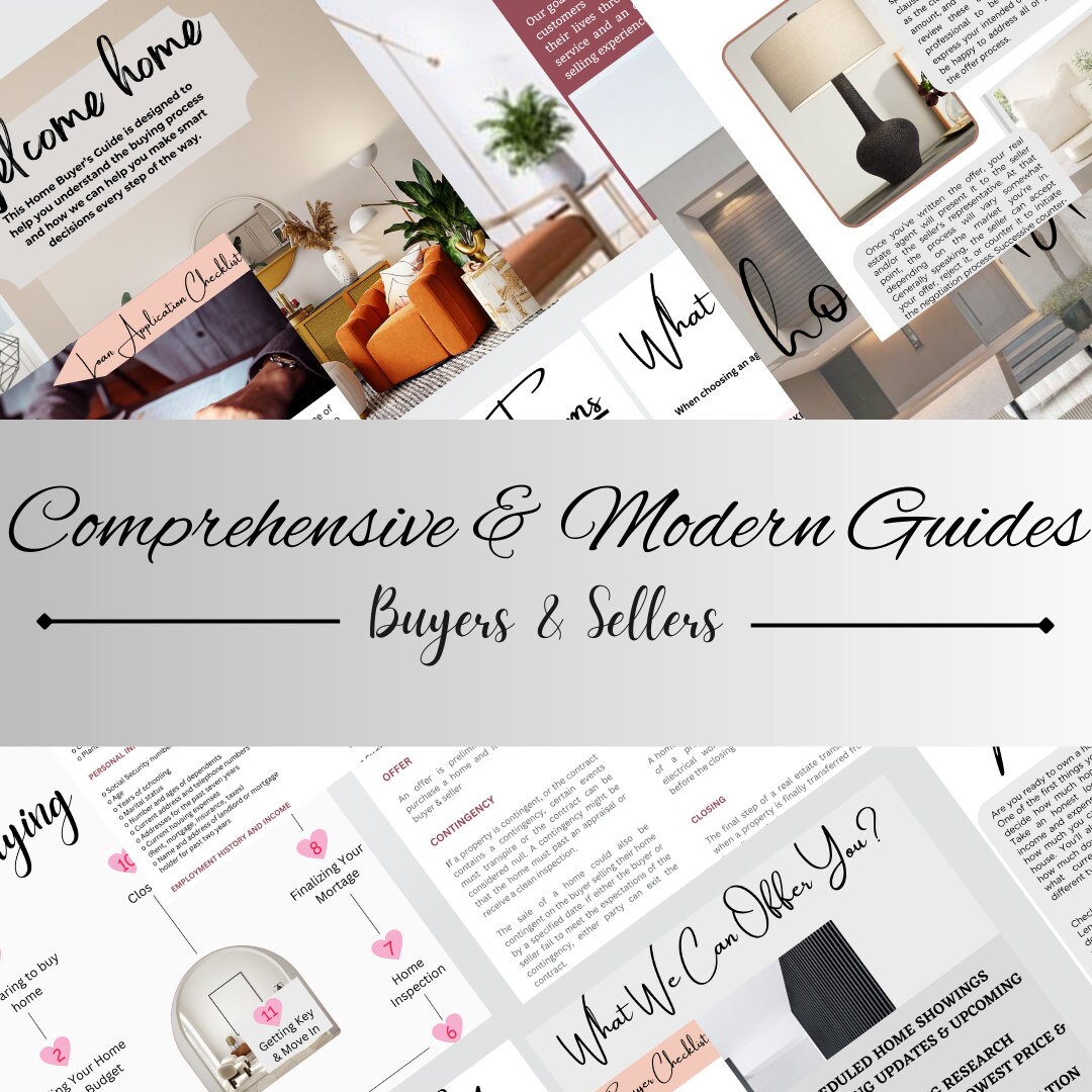 Comprehensive Real Estate Guide Template for Buyers and Sellers ...