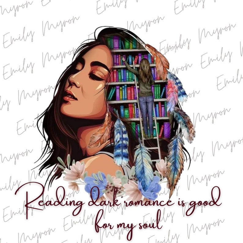 Reading Dark Good for My Soul | Dark Romance Reader | Sublimation ...