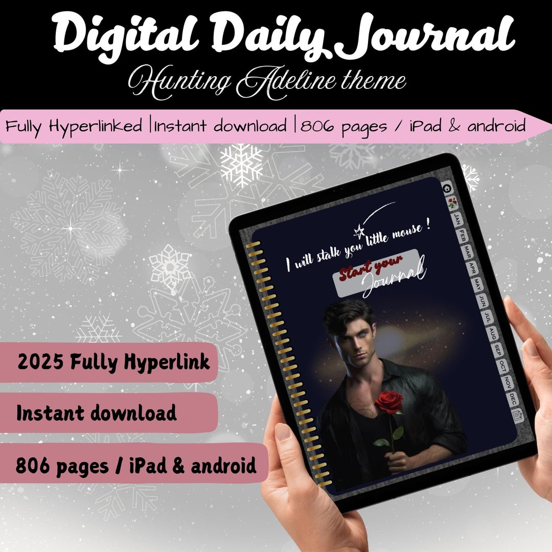 2025 Digital Journal: Hunting Adeline Theme (PDF Download) - Etsy