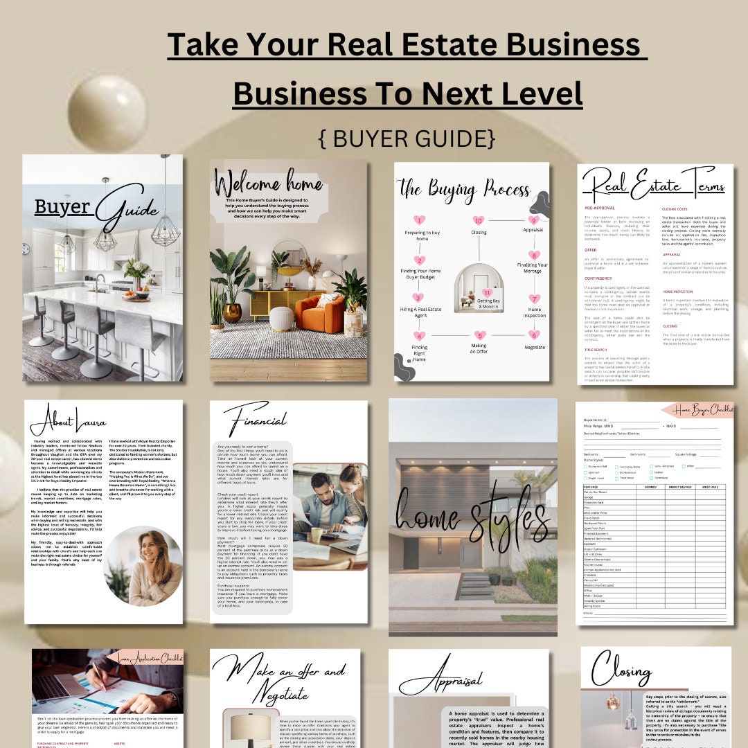 Comprehensive Real Estate Guide Template for Buyers and Sellers ...