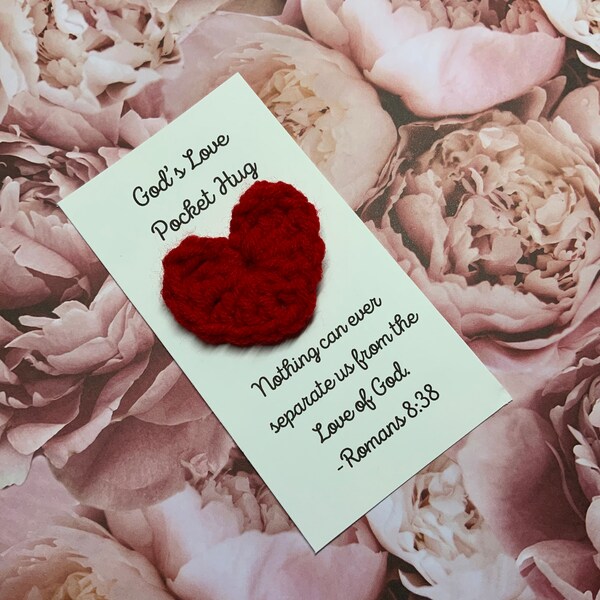 Verse Pocket Hug - Etsy