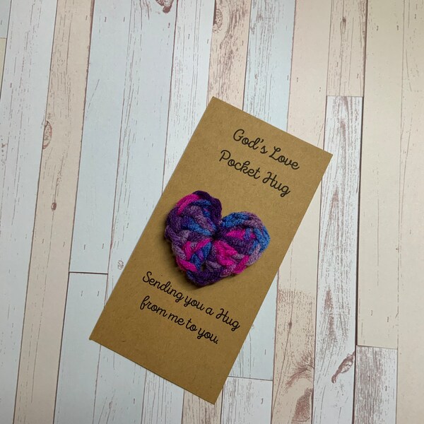 Verse Pocket Hug - Etsy