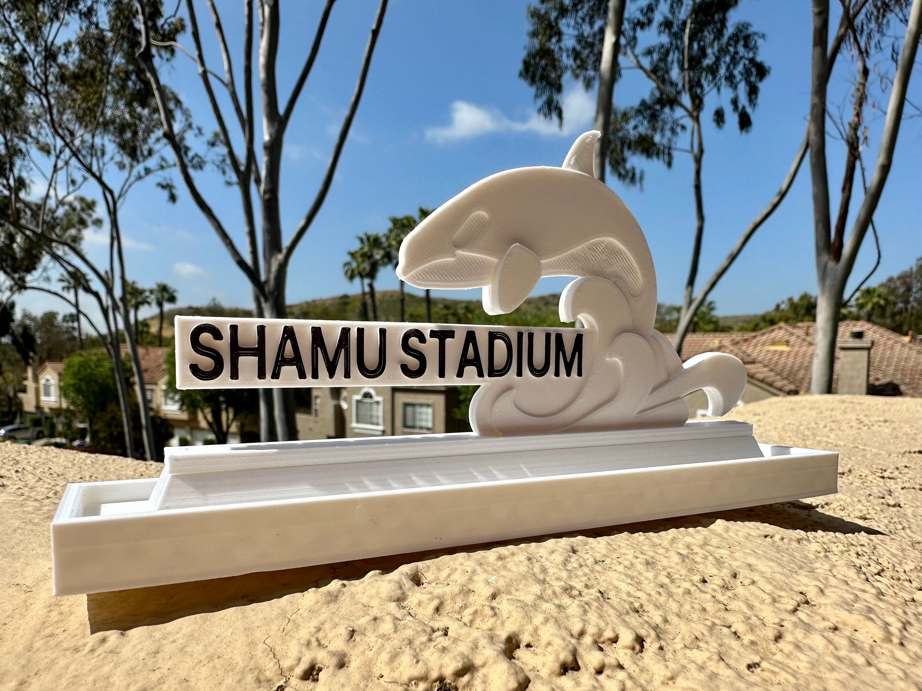 Shamu Stadium Fountain Mini Model - Seaworld Orlando - Etsy