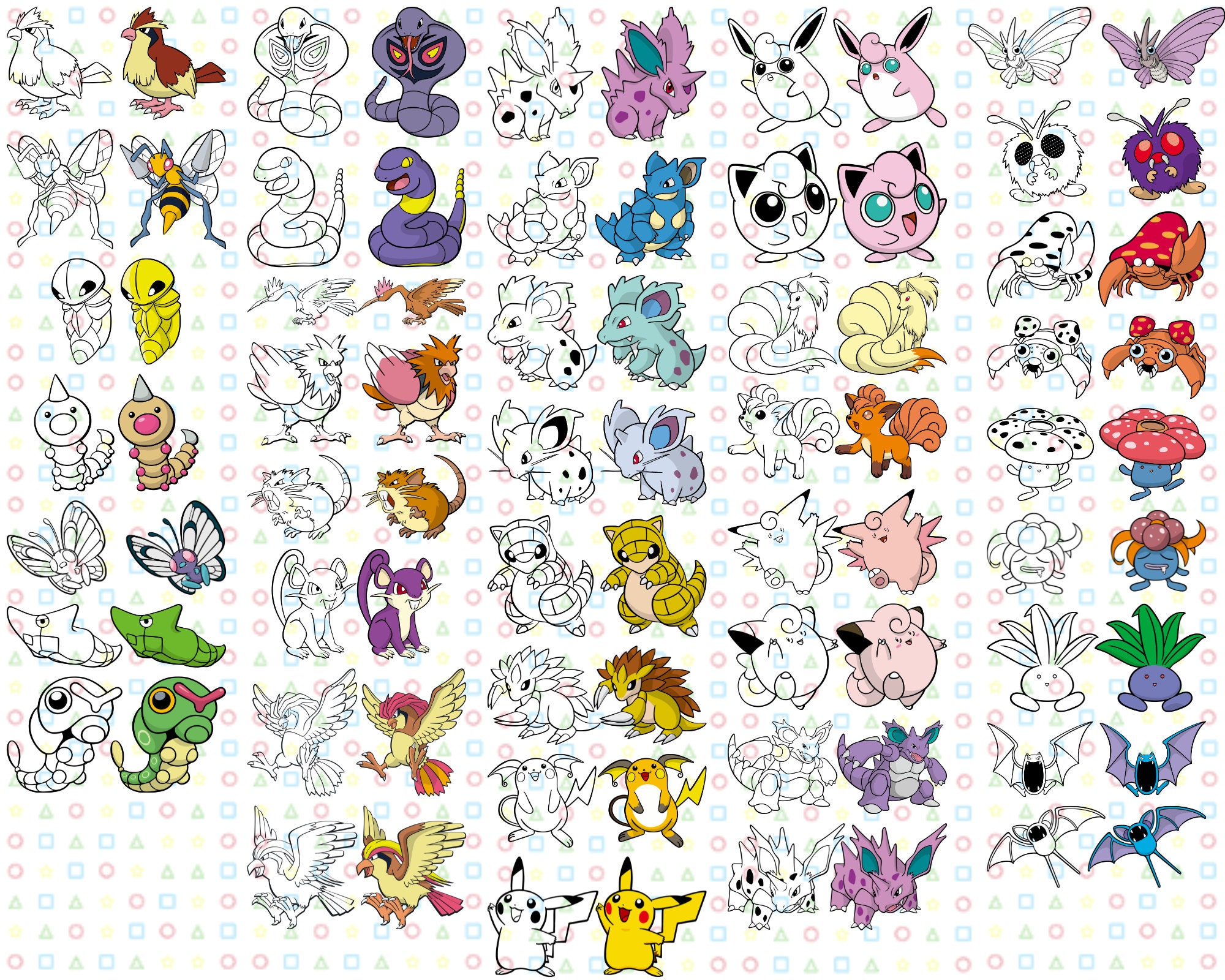 Gotta Craft 'em All: the Ultimate 151 Pokémon SVG Bundle! Includes ...
