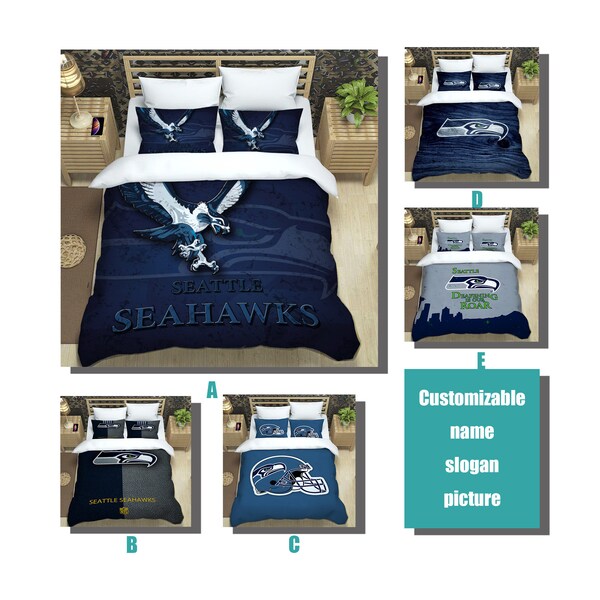 Seahawks Quilt - Etsy