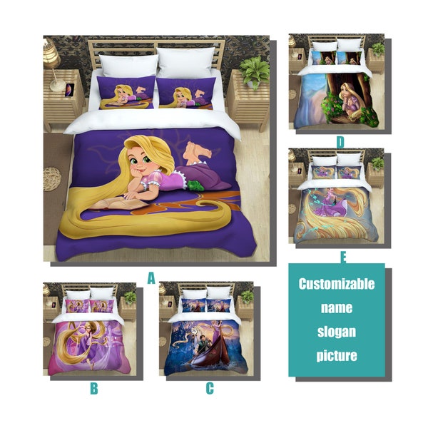 Rapunzel Bedding - Etsy