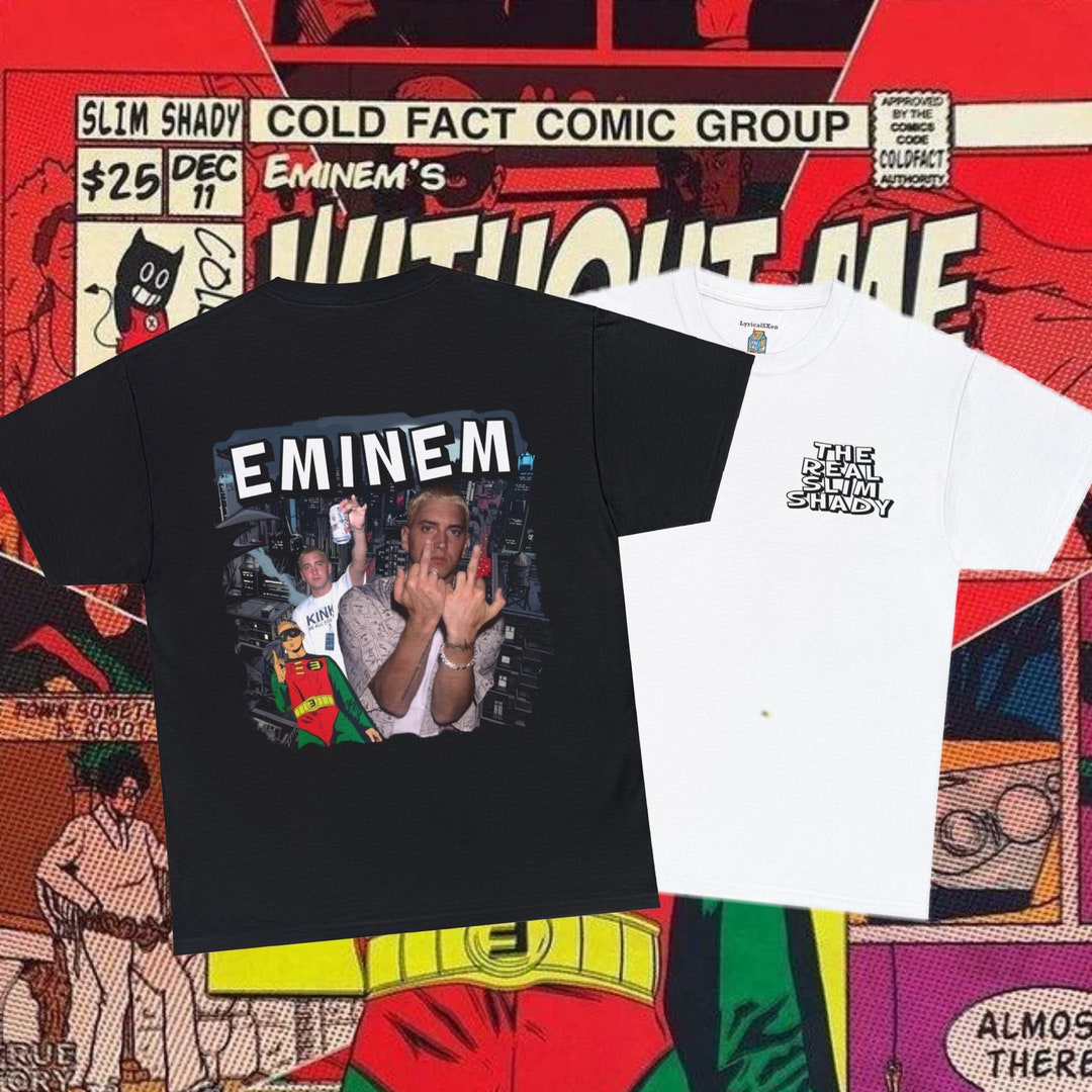 Eminem T-shirt the Real Slim Shady T-shirt Rapper Trendy Shirt ...