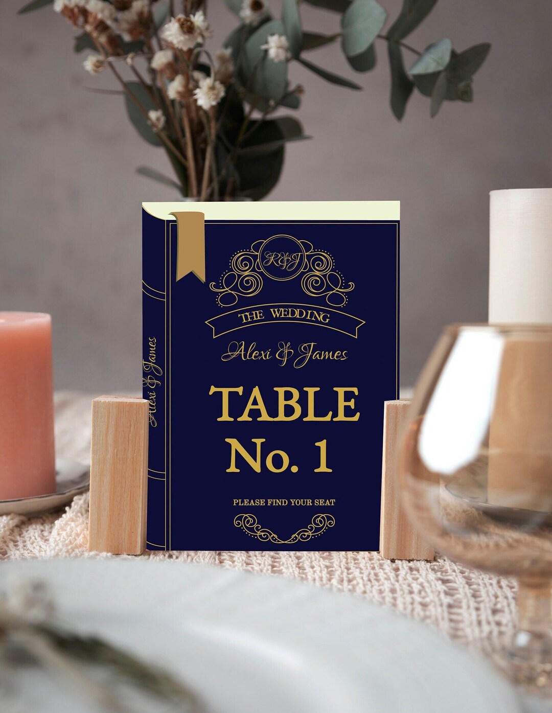 Wedding Table Numbers Printable, Table Numbers Template, Vintage Book ...