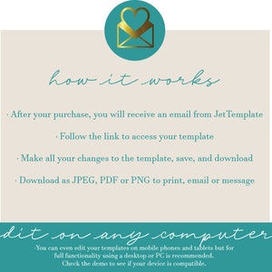 Save the Date Template, Library Card Invitation, Editable Save the Date ...